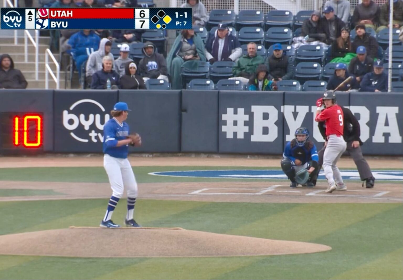 Wireless College Baseball 20-Second Pitch Clock - Victory Game Clocks